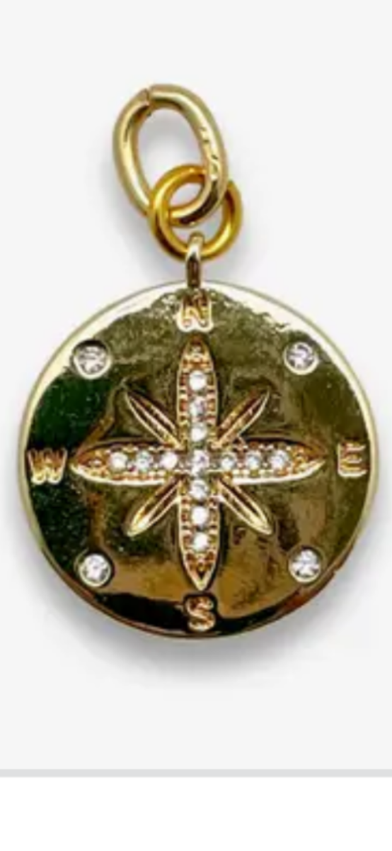 Compass pendant – Courtney’s Shoes